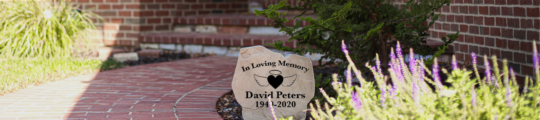 Memorial Stone | Personalized Engraving | Engraved Rocks – M...