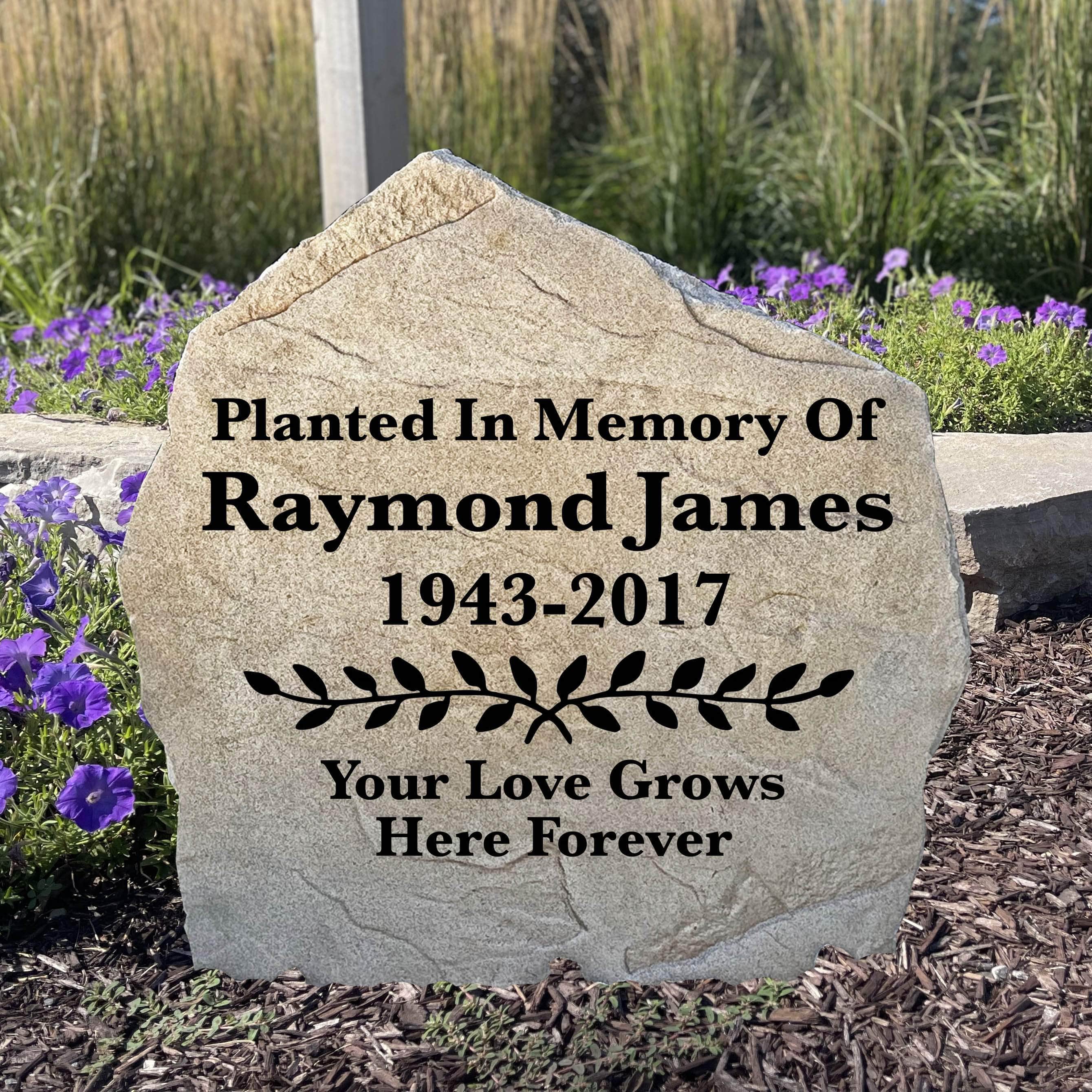 Memorial Stones | Landscape Art | Planted In Memory Stone